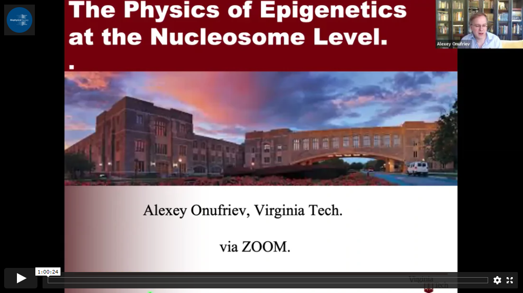 Epigenetics at the Nucleosome Level | Biophysical Society