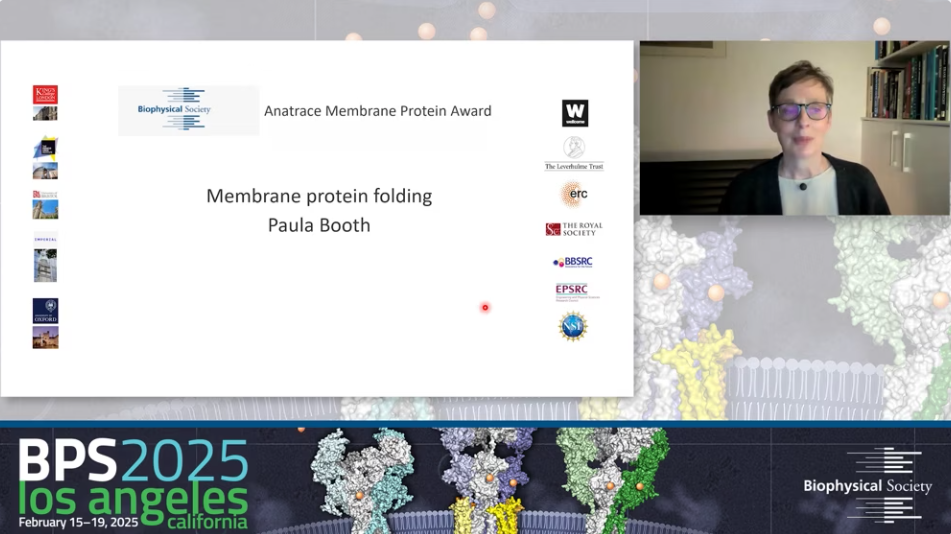 2025 Anatrace Membrane Protein Awardee | Biophysical Society