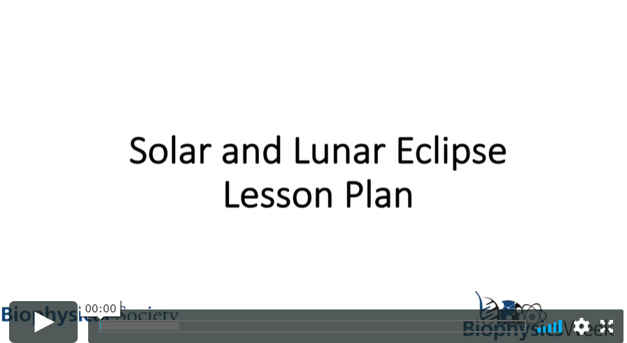 Biophysics in Action: BPS Solar and Lunar Eclipses (Mandarin)